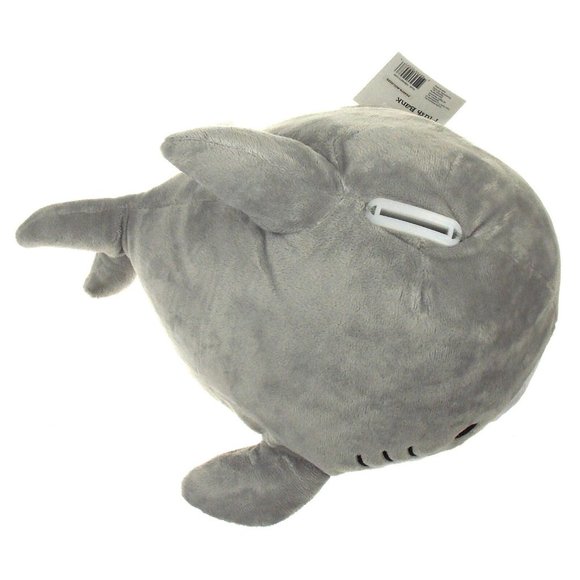 Your Zone | Toys | Your Zone Plush Great White Shark Coin Bank Piggy ...